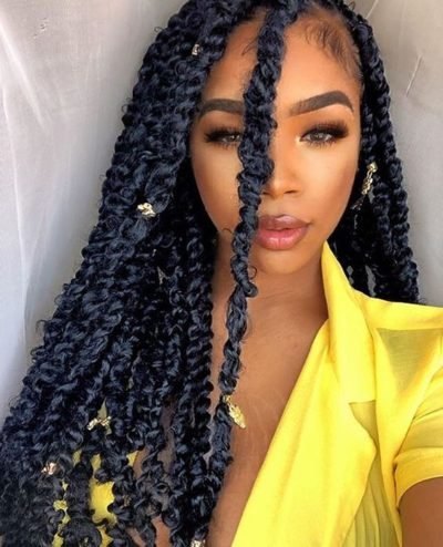 10+ Stunning Kinky Twist Hairstyles to try at least once - Inspired Beauty