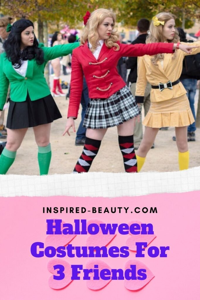 Halloween Costumes For 3 Friends That Will Stand Out Inspired Beauty
