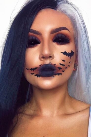 15 Best Halloween Bat Makeup Ideas To Try - Inspired Beauty