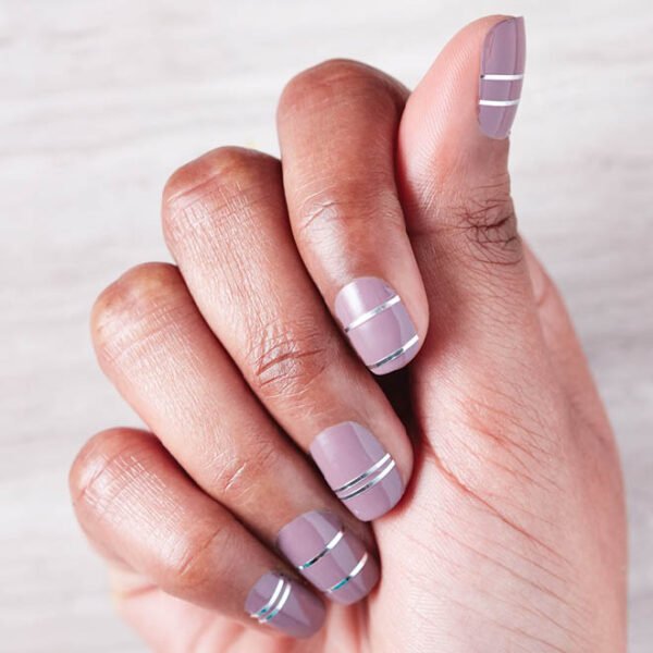 13 Beautiful Strip Nail Design Ideas Just for You - Inspired Beauty