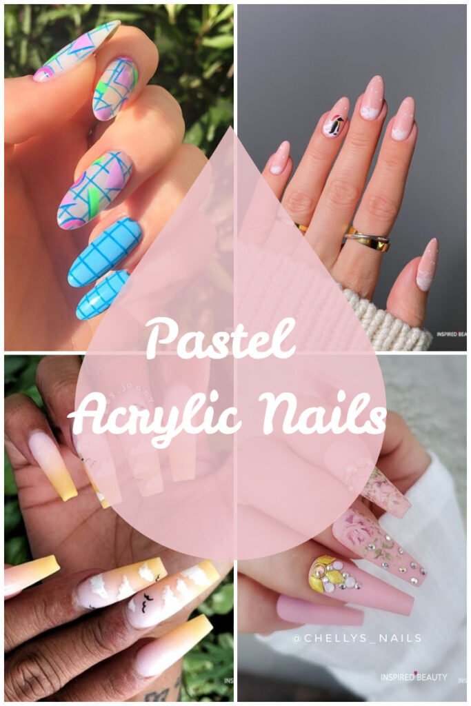 20 Best Acrylic Pastel Nails For Spring and Summer