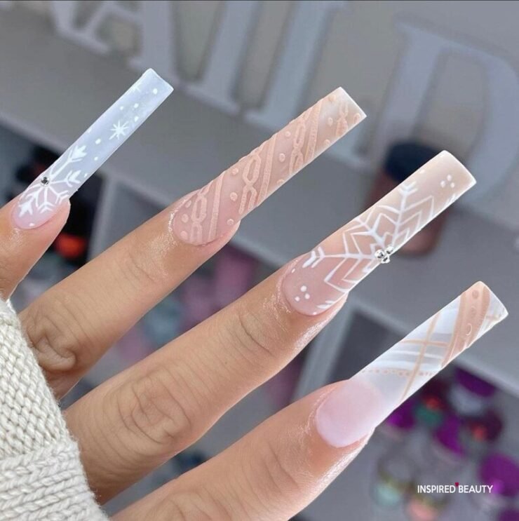 21 Sweater Nails Perfect for The Season - Inspired Beauty