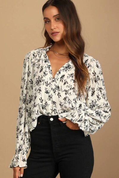40 Work Tops That Are Both Cute and Professional - Inspired Beauty