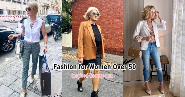 Trendy Fashion for Women Over 50 - Inspired Beauty