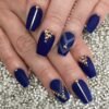 15 Amazing Midnight Blue Nails For an Elegant Look