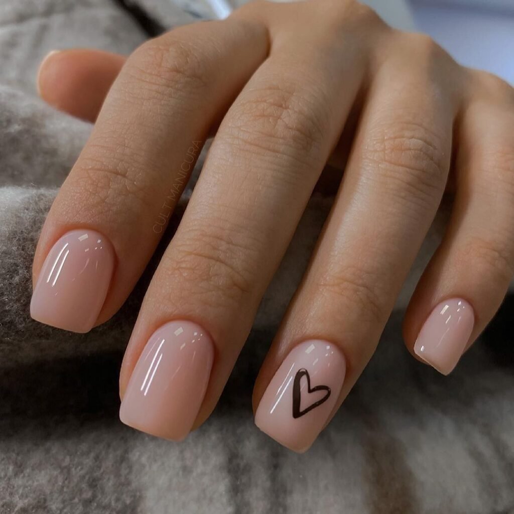 22 Stunning Neutral Nails With Design Worth Trying - Inspired Beauty