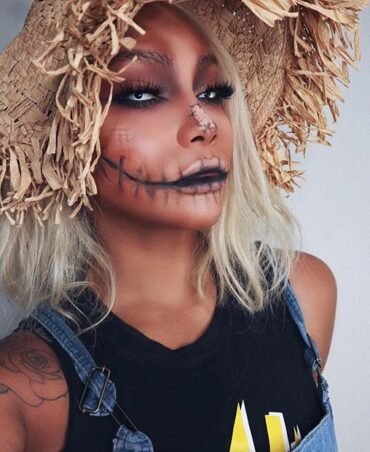 25 Scarecrow Makeup Ideas for Halloween - Inspired Beauty