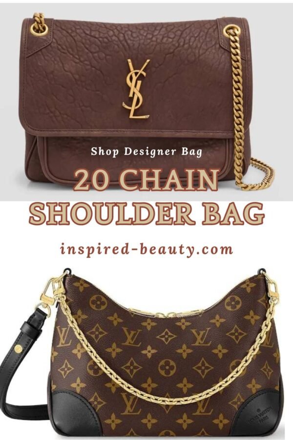 20 Chain Shoulder Bag - Crossbody Designer Bags - Inspired Beauty