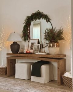 17+ Winter and Christmas Entryway - Inspired Beauty