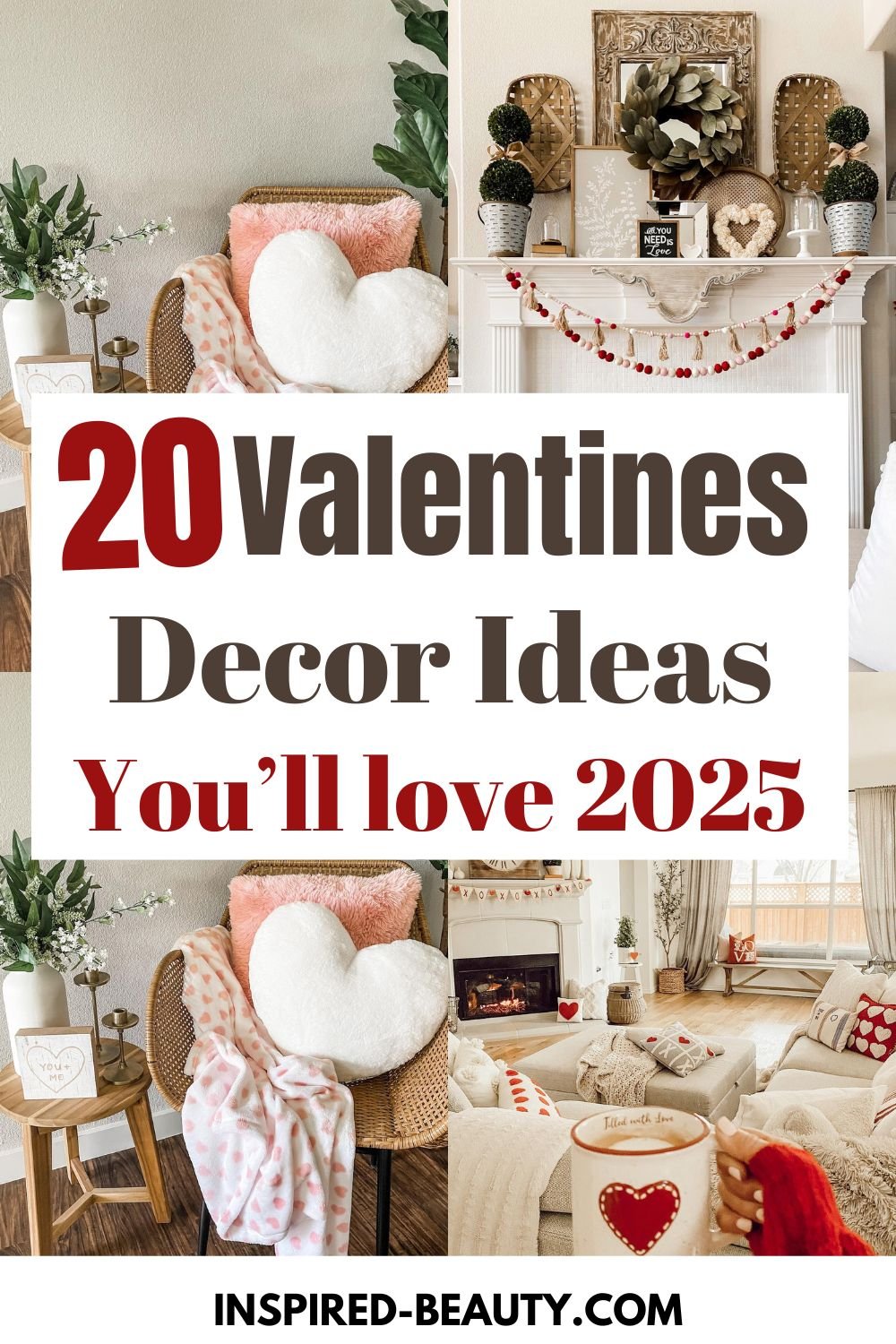 20 Valentine’s Day Decor Ideas for Every Room - Inspired Beauty
