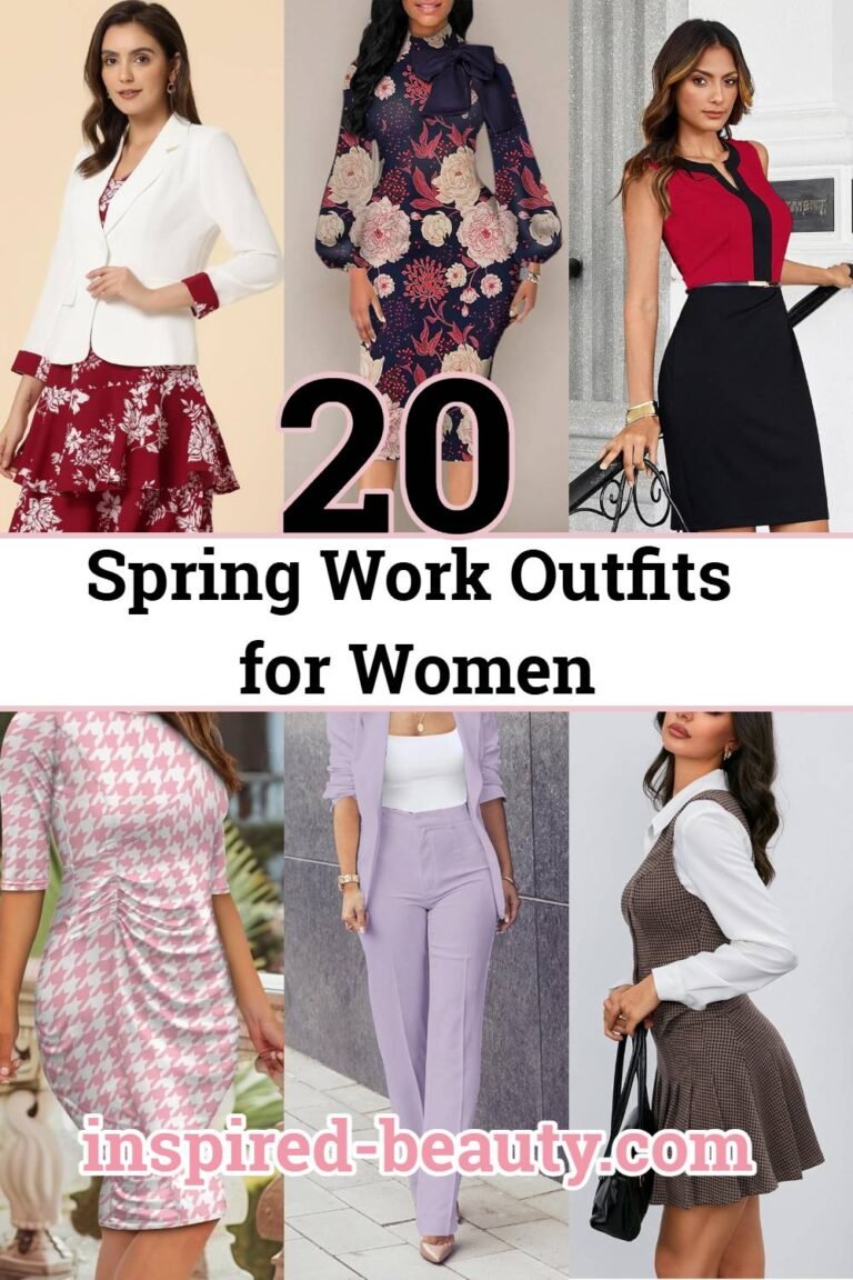 20 Spring Work Outfits for Women - Inspired Beauty