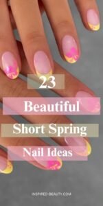 23 Simple Short Spring Nail Ideas For a Fresh Look - Inspired Beauty