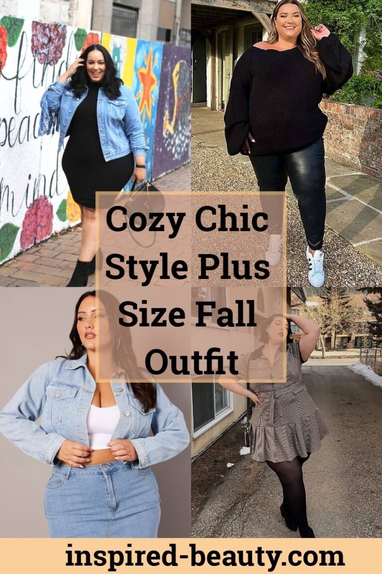 Cozy Chic Style Plus Size Fall Outfit - Inspired Beauty
