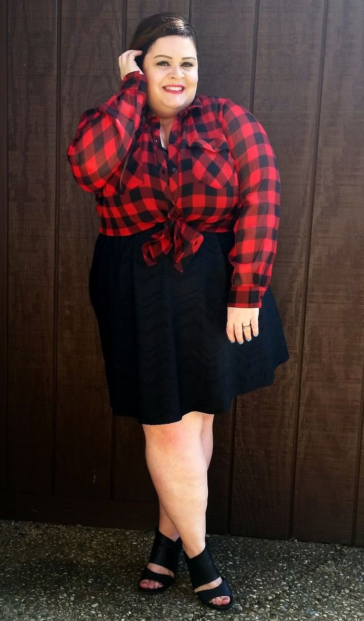 Cozy Chic Style Plus Size Fall Outfit - Inspired Beauty