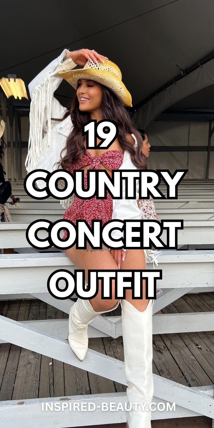 19 Country Concert Outfit Ideas for a Fun Moment - Inspired Beauty